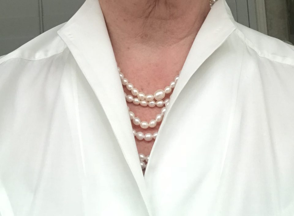 What Necklace to Wear with a Notched-Collar Neckline
